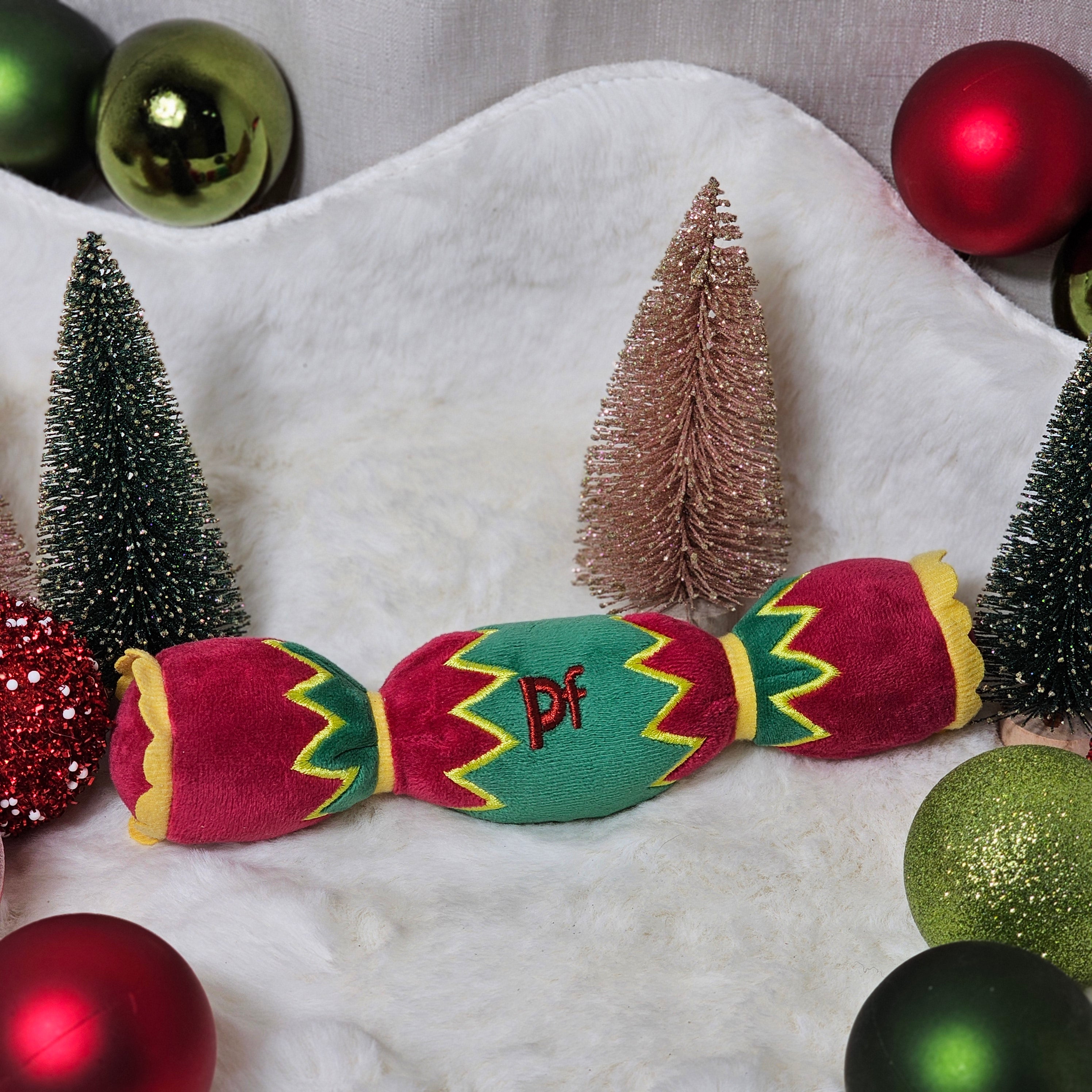 Christmas Cracker - Plush Dog Toy (Copy) – Trinkety Paws